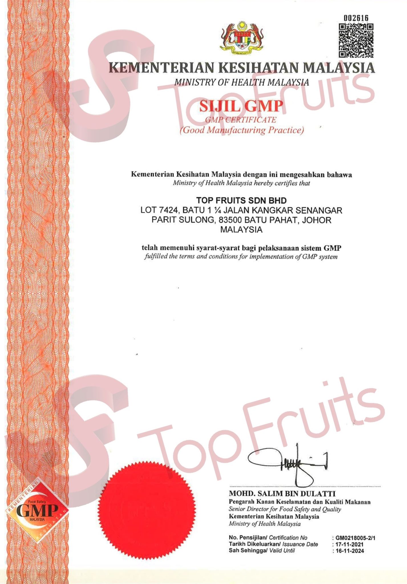 Top Fruits - Musang King Durian Exporter and Wholesaler